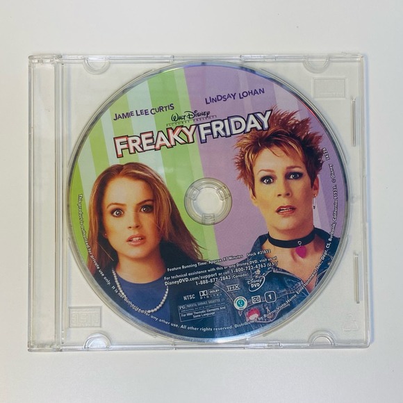 Walt Disney Records | Media | Freaky Friday Dvd 203 Lindsey Lohan Jamie ...